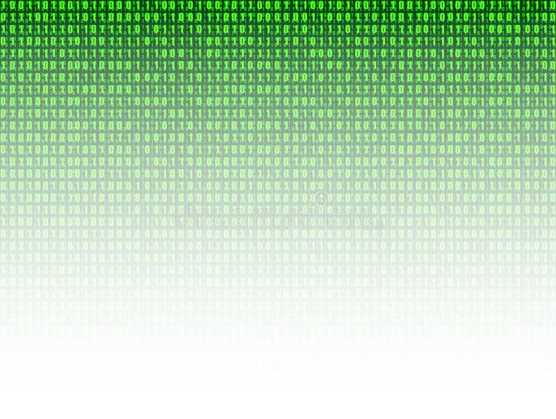 Vector Binary Code Background, Gradient Texture, Technology Concept. Stock Vector - Illustration ...