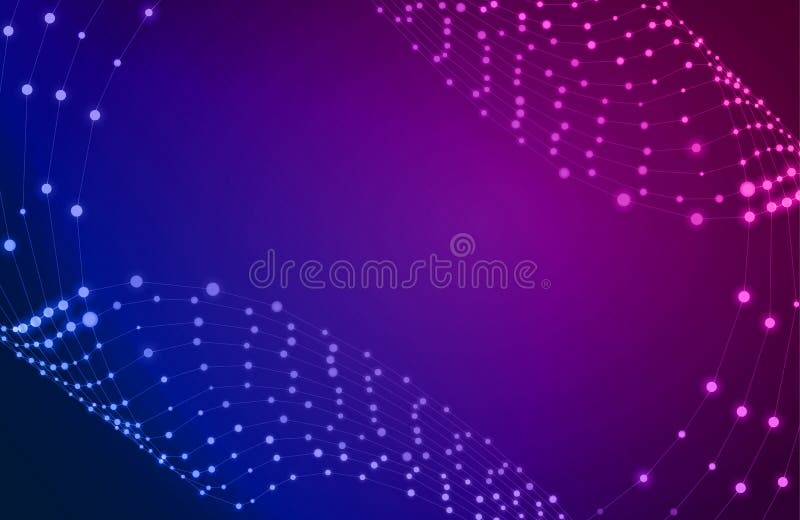 Vector Technology Background, Gradient Soft Color, Abstract Graphic ...