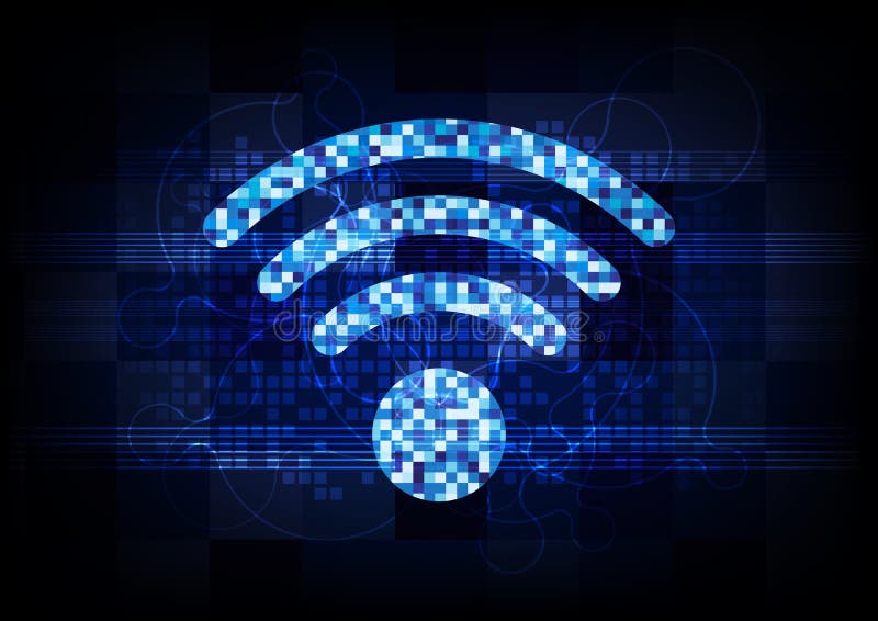 Vector Technology Communication Background Computer Media, Abstract ...