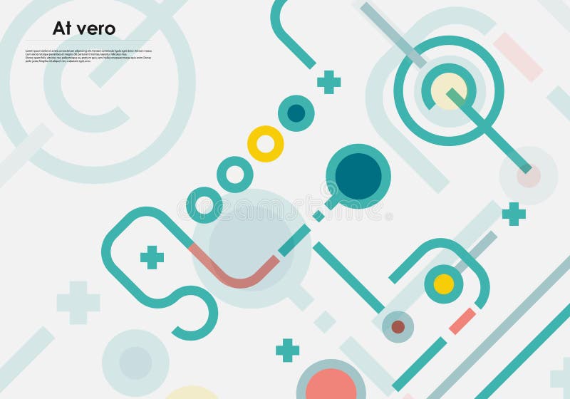 Chemistry Abstract Background with Hexagonal Molecular Structure ...