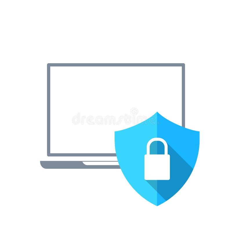 Vector Technology Illustration Communication Data Security Flat Stock ...