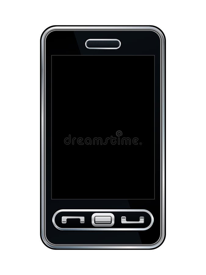 Vector telefoon vector illustratie. Illustration of netwerk - 25090386