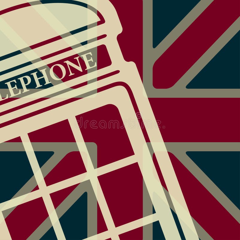 Vector Telephone Box Icon. Eps10 Stock Vector - Illustration of symbol ...