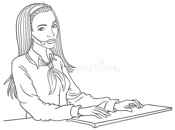 Cartoon Operator Telephone Stock Illustrations – 3,453 Cartoon Operator ...