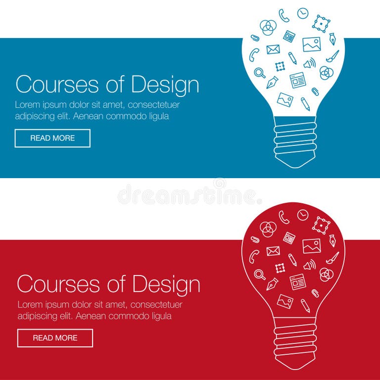 Light Bulb Website Header Stock Illustrations – 217 Light Bulb Website ...