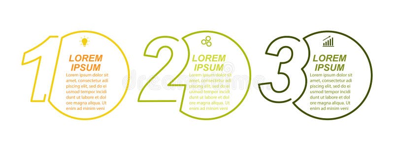 Vector Template for Business or Finance Infographics. Development Plan ...