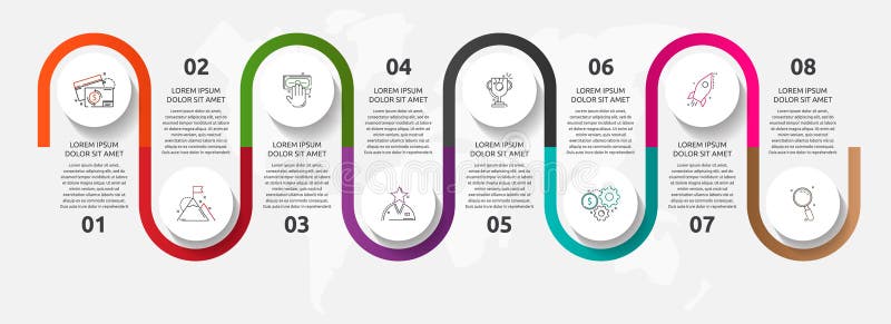 Eight diagrams BaQua stock vector. Illustration of baqua - 22100777