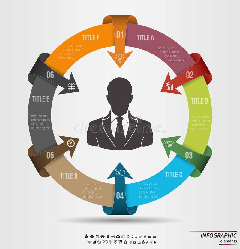 Vector Template for Cycle Diagram, Graph, Presentation and Round Chart ...