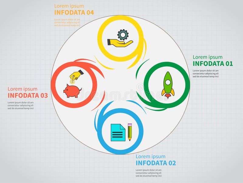 Vector Template for Cycle Diagram, Graph, Presentation and Round Chart ...