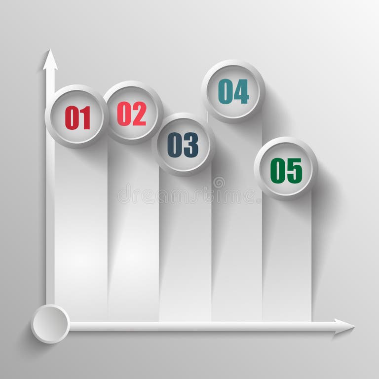 Vector Template Data Presentation Indicators. Stock Vector ...