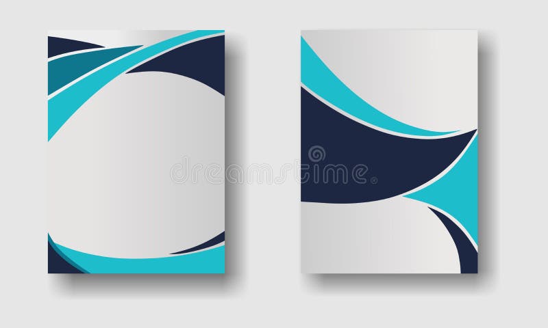 Vector Template Design for Book Cover or Any Type of Design Stock ...