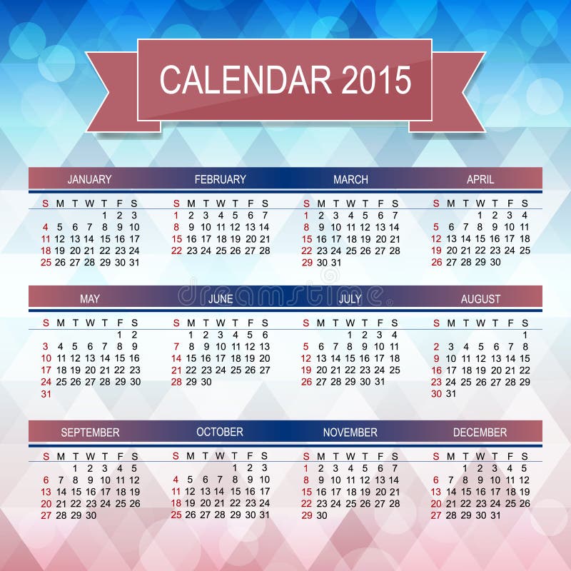 Calendar 2105 stock vector. Illustration of poster, diary - 44432905