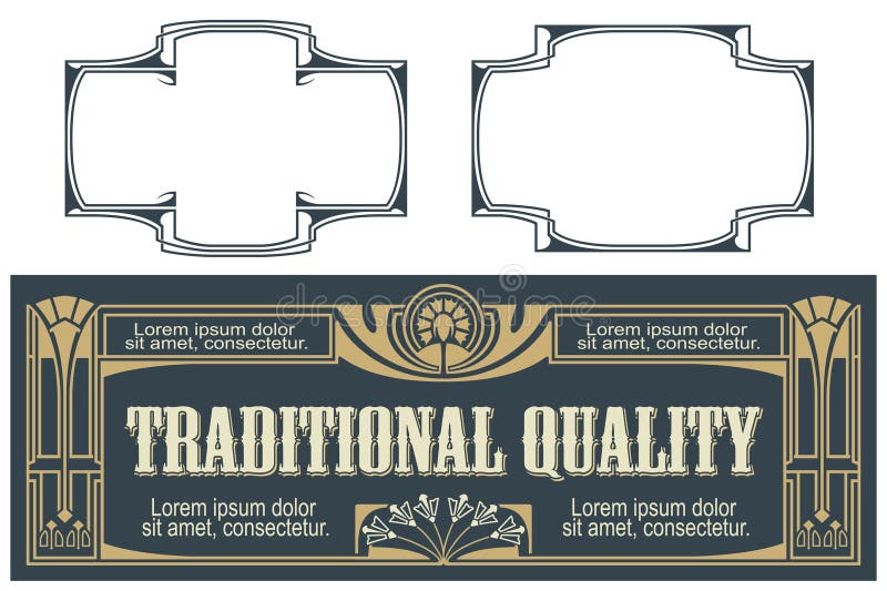 Vector Template Flyer, Invitations or Greeting Card Stock Illustration ...