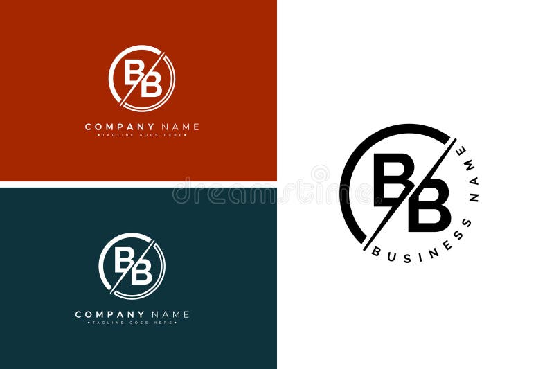 Vector Template for Initial Letter BB Logo - Elegant Monogram Logo for ...