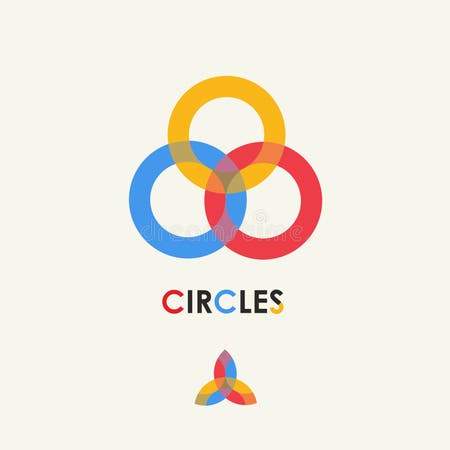 Three Circles Logo Stock Illustrations – 612 Three Circles Logo Stock ...