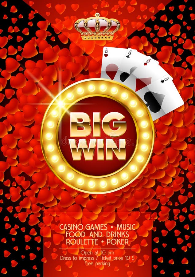 Win Ticket Poster Template Stock Illustrations – 201 Win Ticket Poster ...