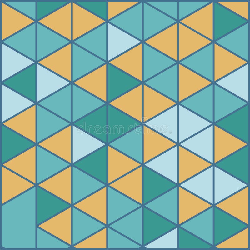 Vector Template Square Cards Made of Triangles. Stock Vector ...