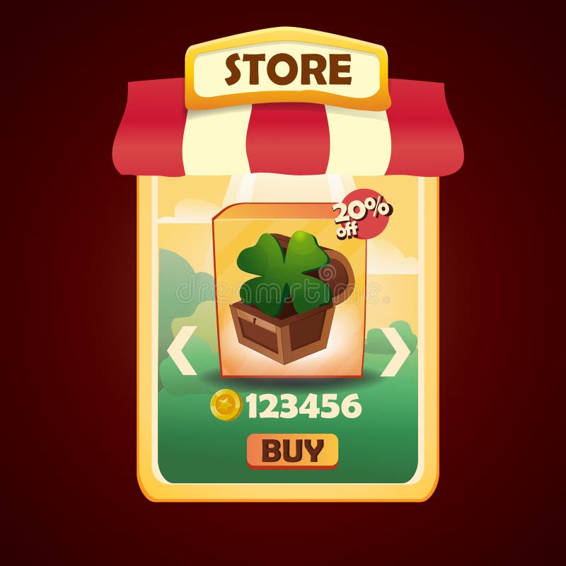 Vector Template for Store or Shop Stock Vector - Illustration of money ...