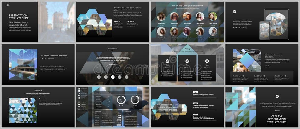 Vector Templates for Website Design, Presentations, Portfolio ...