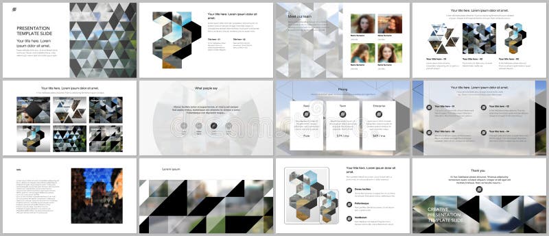 Vector Templates for Website Design, Presentations, Portfolio ...