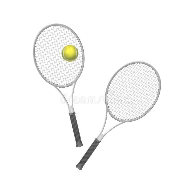 Vector Set of Tennis Sport Labels in Vintage Style. Tennis Balls and ...