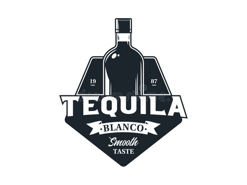 Vector tequila logo stock vector. Illustration of alcohol - 353226954