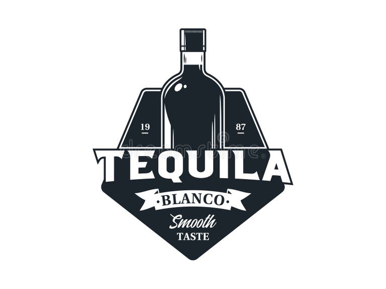 Vector tequila logo stock vector. Illustration of alcohol - 353226954