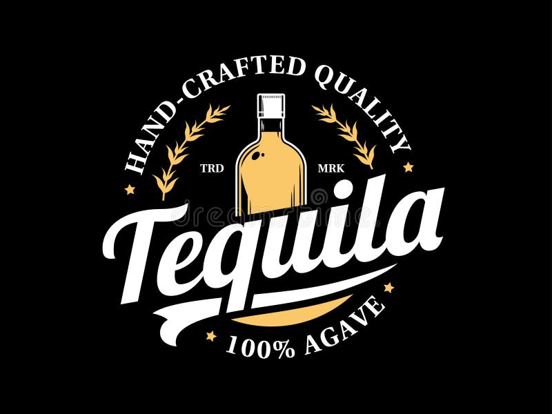 Vector tequila logo stock illustration. Illustration of reposado ...