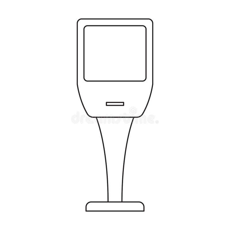 Vector Terminal Icono Vector Icono Aislado Sobre Fondo Blanco Terminal ...