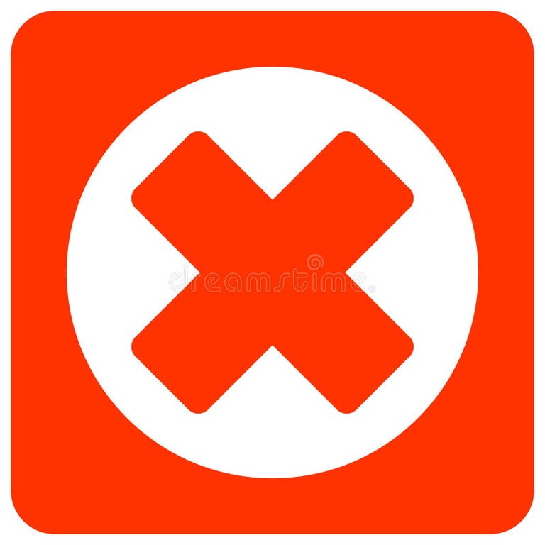 Vector Terminate Flat Icon Symbol Stock Vector - Illustration of vector ...