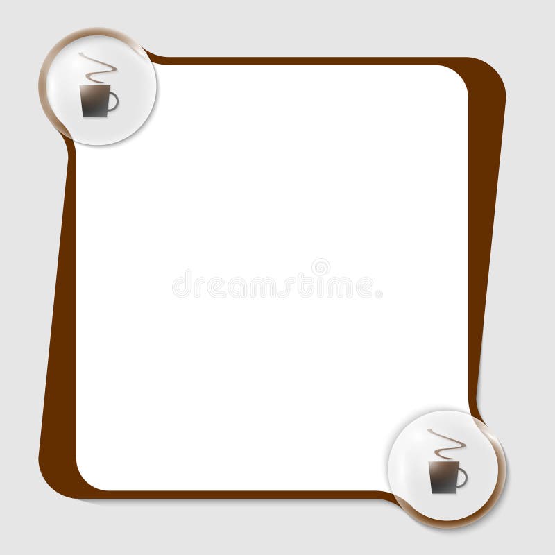 Vector text box stock vector. Illustration of break, circle - 37056465