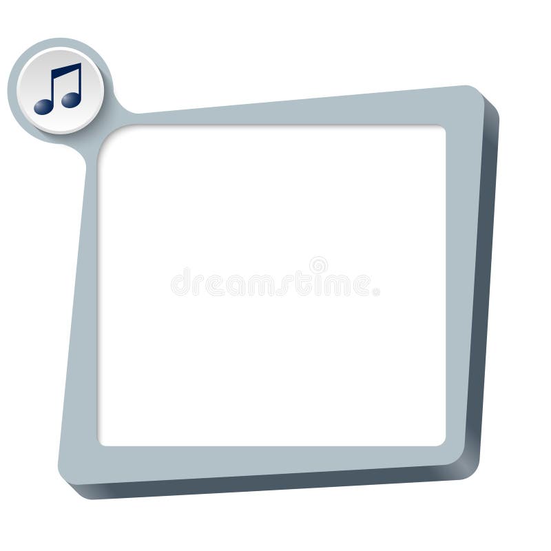 Musical Notes Text Box Stock Illustrations – 82 Musical Notes Text Box ...