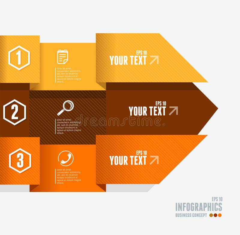 Vector Text Boxes, Infographics Options Banner Stock Vector ...