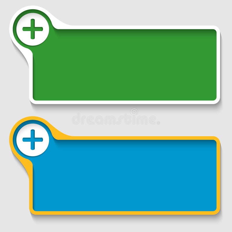 Vector text frames stock vector. Illustration of shape - 34591574