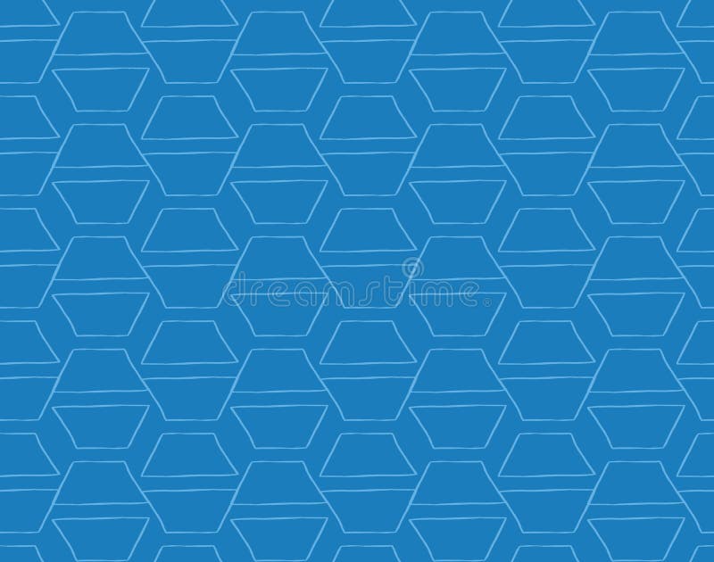 Vector Texture Background, Seamless Pattern. Hand Drawn, Blue Colors ...