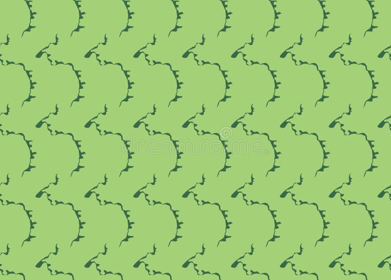 Vector Texture Background, Seamless Pattern. Hand Drawn, Green Colors ...