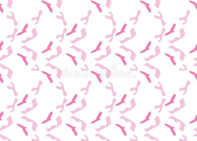 Vector Texture Background, Seamless Pattern. Hand Drawn, Pink, White ...