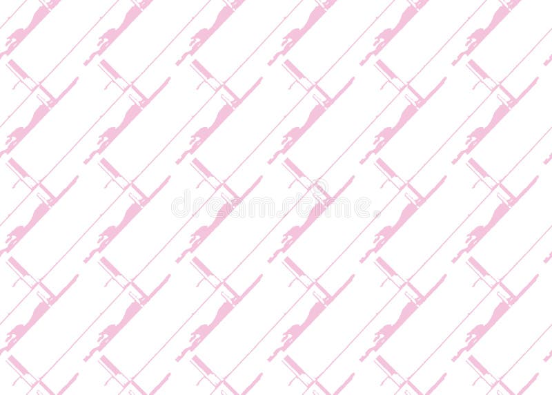 Vector Texture Background, Seamless Pattern. Hand Drawn, Pink, White ...