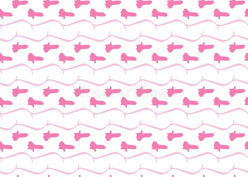 Vector Texture Background, Seamless Pattern. Hand Drawn, Pink, White ...