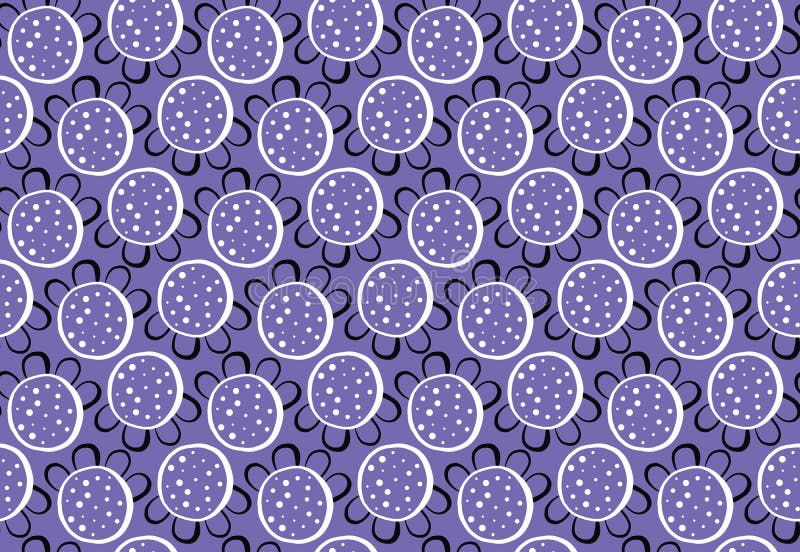 Vector Texture Background, Seamless Pattern. Hand Drawn, Purple, White ...