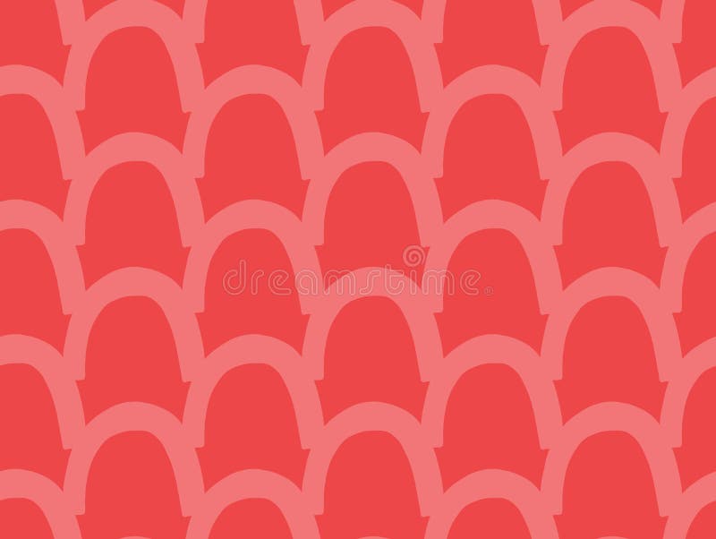 Vector Texture Background, Seamless Pattern. Hand Drawn, Red Colors ...