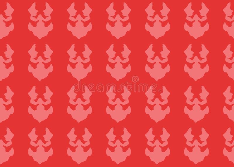 Vector Texture Background, Seamless Pattern. Hand Drawn, Red Colors ...