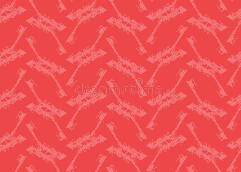 Vector Texture Background, Seamless Pattern. Hand Drawn, Red Colors ...