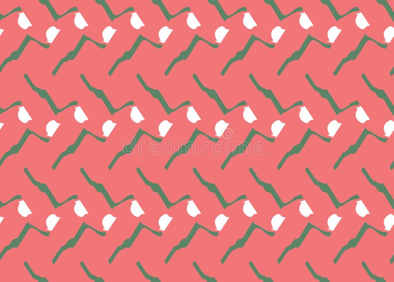 Vector Texture Background, Seamless Pattern. Hand Drawn, Red, Green ...