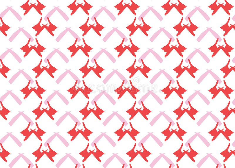 Vector Texture Background, Seamless Pattern. Hand Drawn, Red, Pink ...
