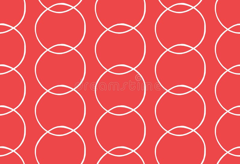 Vector Texture Background, Seamless Pattern. Hand Drawn, Red, White ...