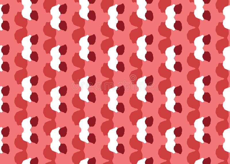 Vector Texture Background, Seamless Pattern. Hand Drawn, Red, White ...