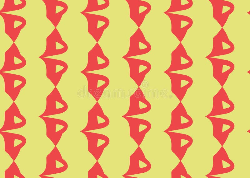 Vector Texture Background, Seamless Pattern. Hand Drawn, Yellow, Red ...