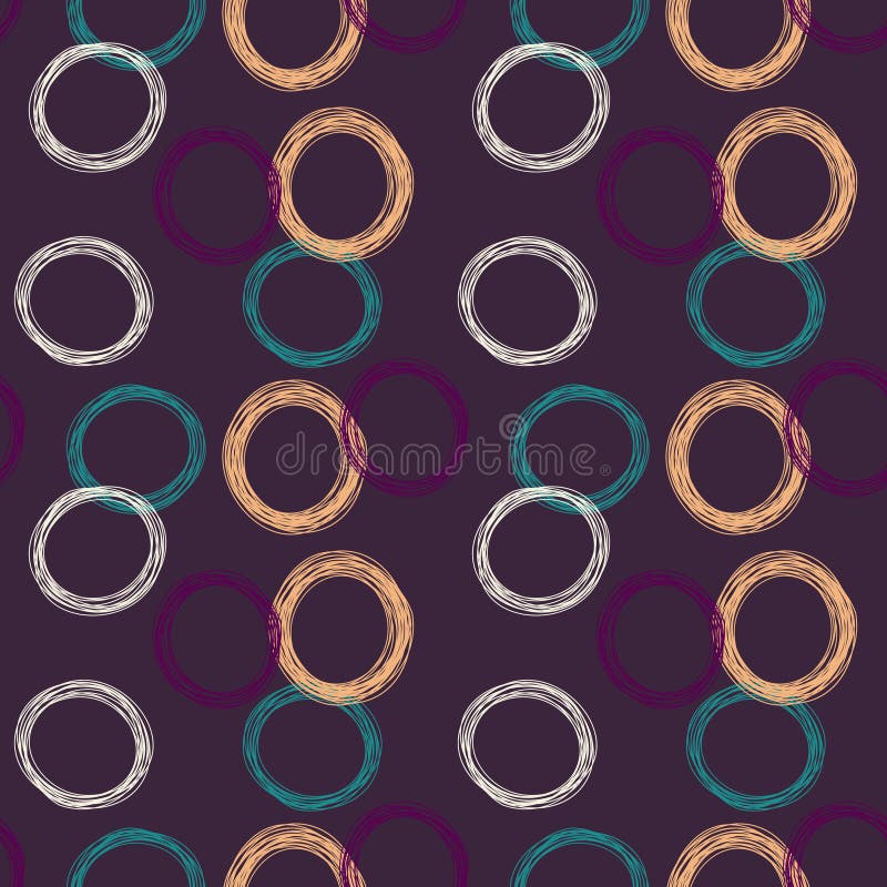 Vector Texture with Circle Pattern. Stock Vector - Illustration of drop ...