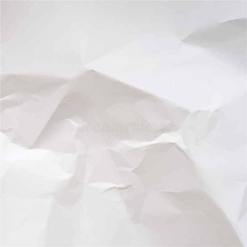 Vector Texture of Crumpled Paper. Stock Vector - Illustration of ...